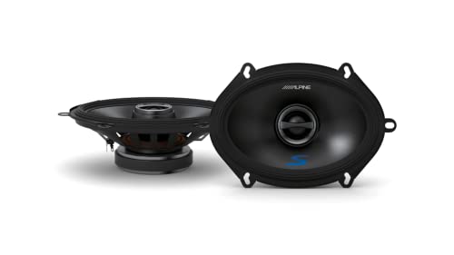 Alpine S-S57 5x7 Inch Coaxial Speaker Set