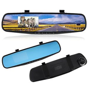 Car DVR Rear View Mirror Video Recorder 2.7" 1080P LCD HD Car Camera