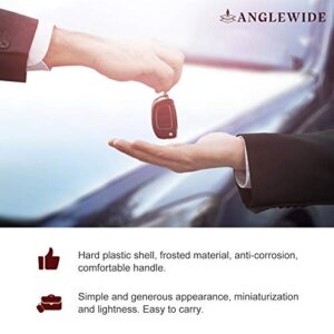 ANGLEWIDE Car Key Fob Keyless Entry Remote SHELL CASE Replacement for 17 for GMC DENALI XL (FCC HYQ1EA) 4 Buttons 1pad