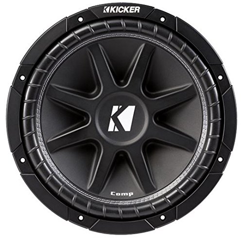 (1) Kicker C12 Subwoofer Single 12" Regular Cab Truck Sub Box Enclosure Bundle with HA-A400.1 Mono Amplifier