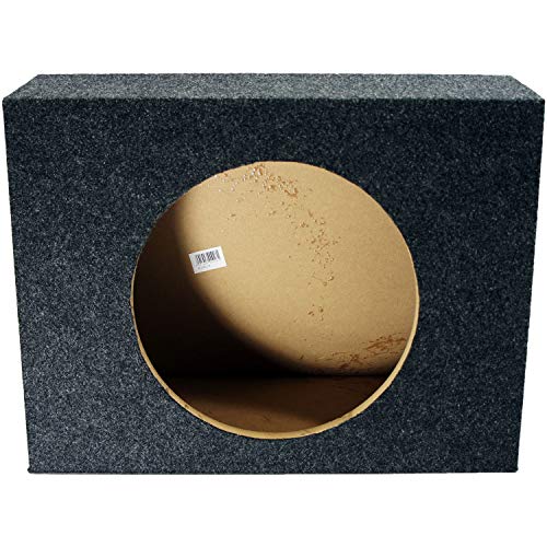 (1) Kicker C12 Subwoofer Single 12" Regular Cab Truck Sub Box Enclosure Bundle with HA-A400.1 Mono Amplifier