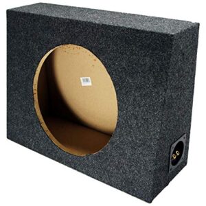 (1) Kicker C12 Subwoofer Single 12" Regular Cab Truck Sub Box Enclosure Bundle with HA-A400.1 Mono Amplifier