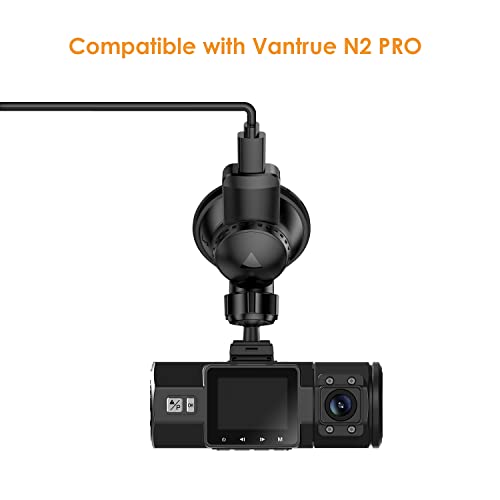 VANTRUE N2 Pro(2023) Type C USB Port Car Windshield Suction Cup Mount