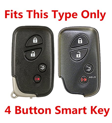 Rpkey Silicone Keyless Entry Remote Control Key Fob Cover Case protector Replacement Fit For Lexus ES350 GS300 GS350 GS430 GS450h ISC IS250 IS350 LS460 LS600h HYQ14AAB 89904-50380 89904-30270