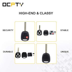 OCPTY 1X Uncut Keyless Entry Remote Control Key Fob Transmitter Replacement for 1999-2003 for Lexus RX300 ADP12548701S N14TMTX-1