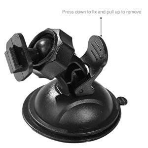 Dash Cam Suction Cup Mount, Camera Holder Window Bracket, Universal Dash Camera View Mirror Mount Driving Video Recorder Holder, 2 Pcs