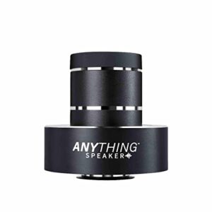 anything speaker pro – turn anything into a speaker – mini bluetooth travel speaker – bone conduction vibration