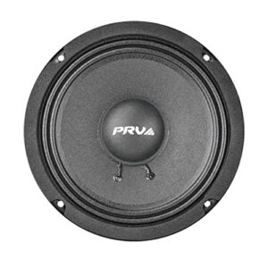 PRV AUDIO 6MB100-4 Pair of 6.5 Inch Midbass Speaker for Pro Car Audio, 4 Ohm, 50 Watts RMS Power, 200 Watts Max Power Mid Bass Factory Replacement Loudspeaker (Pair)