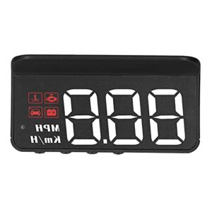 Car Head Up Display , HUD Display Windshield Projector Multi‑Function Gauge Warning Alarm Fatigue Driving Reminder