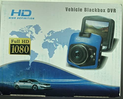 Vehicle blackbox DVR,Dash Camcorder, 1080P Full HD Dash Cam, 2.4 inch Screen, Dual Lens, 5 Meters Cable to Rear Camera,Night Vision, 170° Wide Angle, Loop Recording