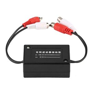 Audio Radio Noise Filter Suppressor Stereo | Car Stereo Audio Filter Isolation Automotive Amplifier Noise Suppressor