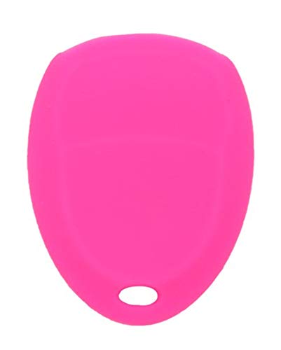 KAWIHEN Silicone Protector Cover Fit for Buick Cadillac Chevrolet Chevy GMC Pontiac Saturn 4 Buttons Key Fob OUC60270 OUC60221 M3N5WY8109 850K60270 850K60221