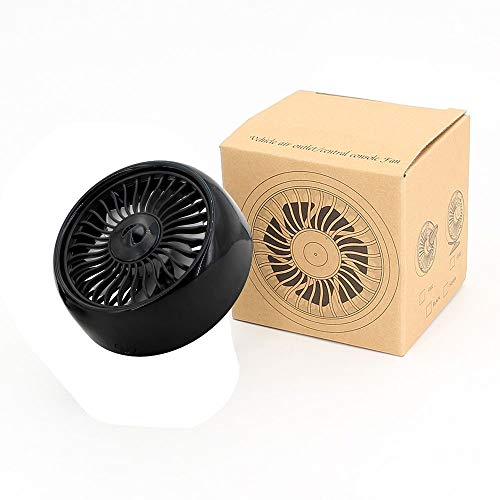 V·RESOURCING Air Vent Mounted USB Fan, Mini Electric Car Fan for Car Air Vent Mounted,360° Rotatable Car Auto Powerful Cooling Air Fan for Sedan SUV Auto Vehicles