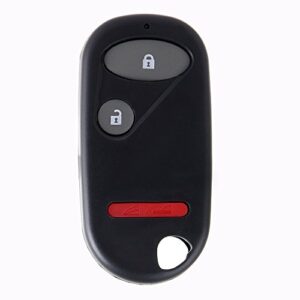 eccpp oucg8d344ha key fob replacement for 3 buttons keyless entry remote key fob 02-10 for h onda civic cr-v element oucg8d-344h-a (pack of 1)