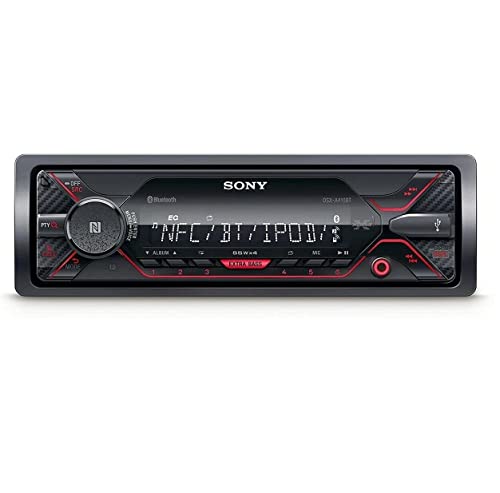 Sony DSX-A410BT Single Din Bluetooth Front USB AUX Car Stereo Digital Media Receiver (No CD Player)