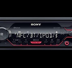 Sony DSX-A410BT Single Din Bluetooth Front USB AUX Car Stereo Digital Media Receiver (No CD Player)