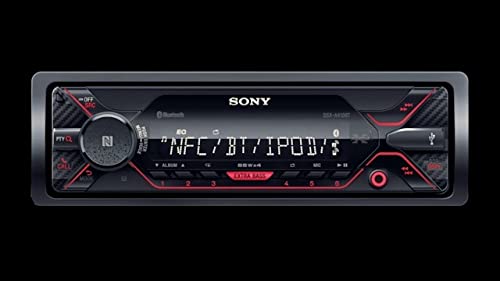 Sony DSX-A410BT Single Din Bluetooth Front USB AUX Car Stereo Digital Media Receiver (No CD Player)