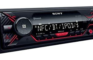 Sony DSX-A410BT Single Din Bluetooth Front USB AUX Car Stereo Digital Media Receiver (No CD Player)