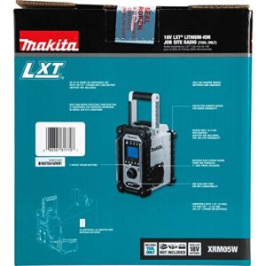 Makita XRM05W 18V LXT Job Site Radio