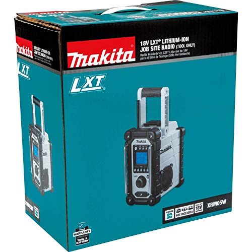 Makita XRM05W 18V LXT Job Site Radio