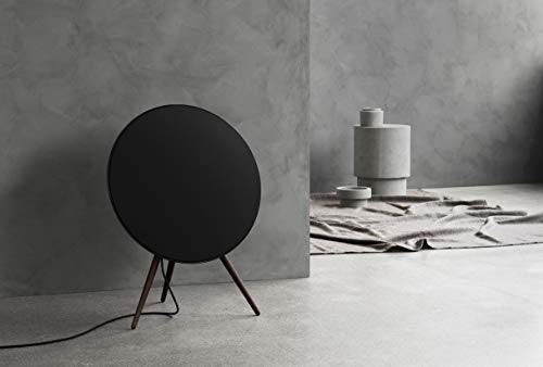 Bang & Olufsen Beoplay A9 4th Gen Wireless Multiroom Speaker, Black with Walnut Legs