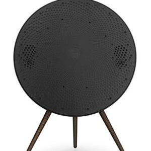 Bang & Olufsen Beoplay A9 4th Gen Wireless Multiroom Speaker, Black with Walnut Legs