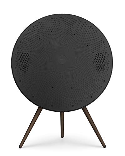 Bang & Olufsen Beoplay A9 4th Gen Wireless Multiroom Speaker, Black with Walnut Legs