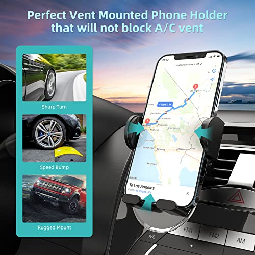 MANMUVIMO CD Phone Mount for Car Phone Holder CD Slot Phone Mount Air Vent Cell Phone Holder iPhone Holder for Car CD Player Mount Holder Compatible with iPhone13 12 11/11 Pro/11 Pro Max