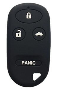 rpkey silicone keyless entry remote control key fob cover case protector replacement fit for acura tl honda accord cr-v civic insight odyssey pilot prelude s2000 kobutah2t a269zua101 a269zua108