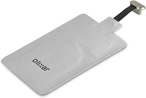 Olixar Wireless Charging Adapter for USB-C Smartphones and Devices - Ultra Thin Qi Wireless Charging Adapter - Case Friendly - Easy to Use