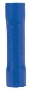 install bay bvbc vinyl connector, blue 16/14 gauge (100-bag)