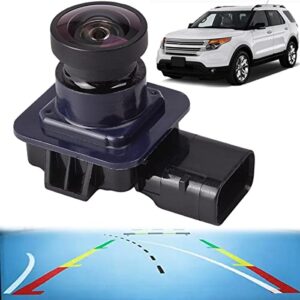 rear view camera backup camera compatible with ford explorer 2011-2015, rear view assist camera replaces eb5z-19g490-a,db5z-19g490-a