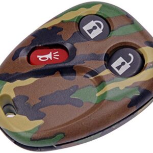 Dorman 13618GNC Keyless Entry Transmitter Cover Compatible with Select Models, Green Woodland Camouflage