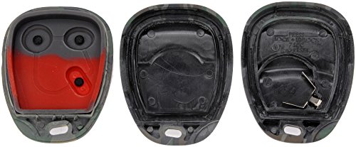 Dorman 13618GNC Keyless Entry Transmitter Cover Compatible with Select Models, Green Woodland Camouflage