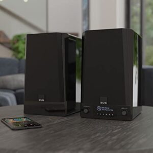 SVS Prime Wireless Pro Powered Speaker System with Chromecast and Airplay 2 - Pair (Piano Gloss)