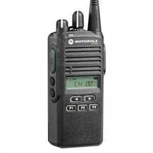 cp185 vhf aah03kef8aa7an original motorola 136-174 mhz handheld two-way radio transceiver 5 watts, 16 channels black – 2 year manufacturer warranty