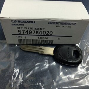 subaru genuine oem subaru steel master key blank 57497kg020 impreza outback legacy rs gt svx new