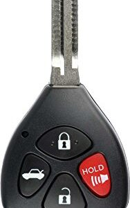 KeylessOption Keyless Entry Remote Control Car Ignition Key Blade Fob Replacement for GQ4