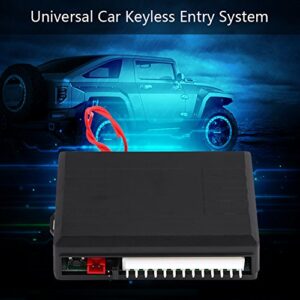 Keyless Entry Car Kit Car Keyless Entry System Vehicle Security Door Lock Central Locking Remote Control Kit for Universal Vehicle Car Door Lock Vehicle Keyless Entry System with Control Box