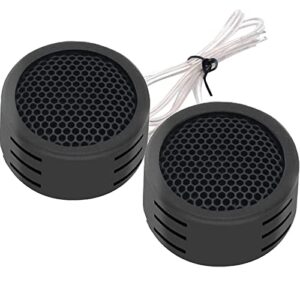 aicars tweeters for car audio: 2 pack high efficiency car tweeters 500w max power with build-in crossovers