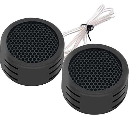 AICARS Tweeters for Car Audio: 2 Pack High Efficiency Car Tweeters 500W Max Power with Build-in Crossovers