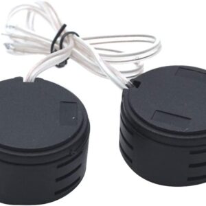 AICARS Tweeters for Car Audio: 2 Pack High Efficiency Car Tweeters 500W Max Power with Build-in Crossovers