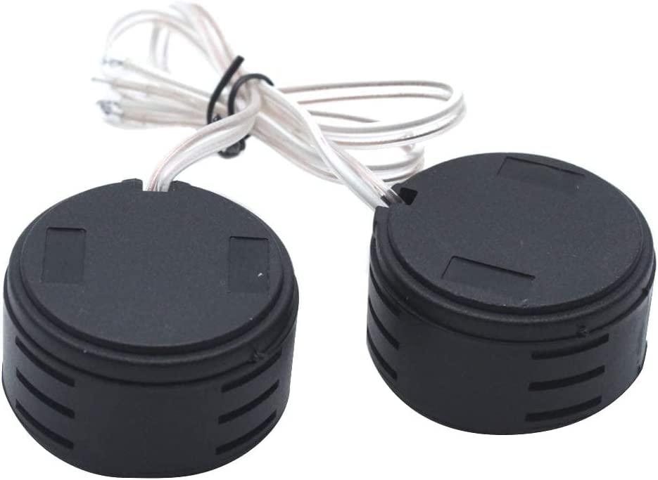 AICARS Tweeters for Car Audio: 2 Pack High Efficiency Car Tweeters 500W Max Power with Build-in Crossovers