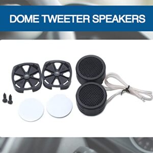 AICARS Tweeters for Car Audio: 2 Pack High Efficiency Car Tweeters 500W Max Power with Build-in Crossovers