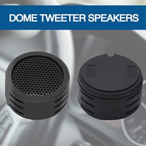 AICARS Tweeters for Car Audio: 2 Pack High Efficiency Car Tweeters 500W Max Power with Build-in Crossovers