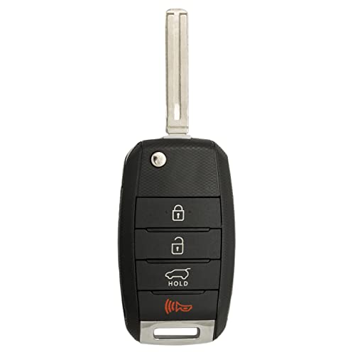 Keyless2Go Replacement for 4 Button Remote Key Kia NYODD4TX1306-TFL (TF F/L) 95430-2T560 (4D60 CHIP)