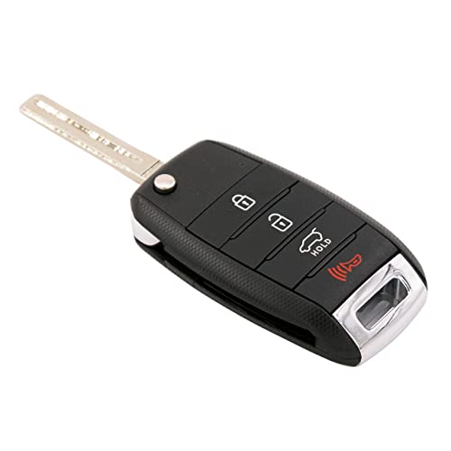 Keyless2Go Replacement for 4 Button Remote Key Kia NYODD4TX1306-TFL (TF F/L) 95430-2T560 (4D60 CHIP)