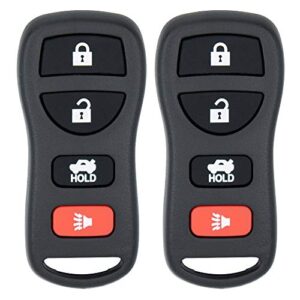 keyless2go replacement for keyless entry car key fob remote for kbrastu15 cwtwb1u733-2 pack