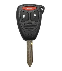 replacement for 2004-2013 dodge durango 2006-2009 dodge ram remote key fob fcc id: kobdt04a,by autokeymax (single)