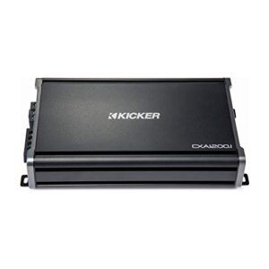 kicker cx1200.1 1200w mono d audio amplifier